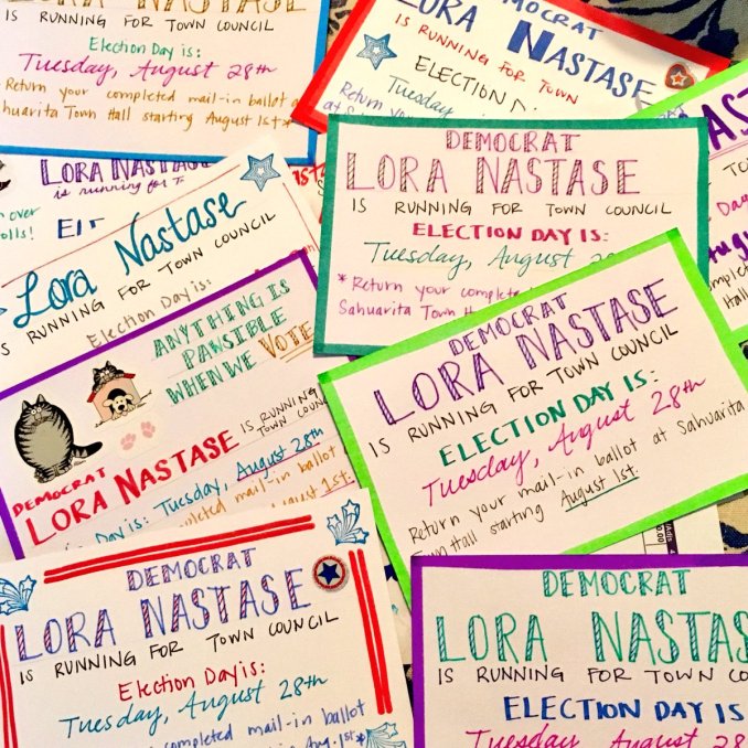 Write Postcards for Candidates and for Change | What Can I Do?